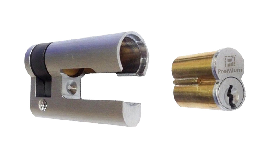 Euro Profile Half Cylinder W/ I.C Core - D.W Taiwan