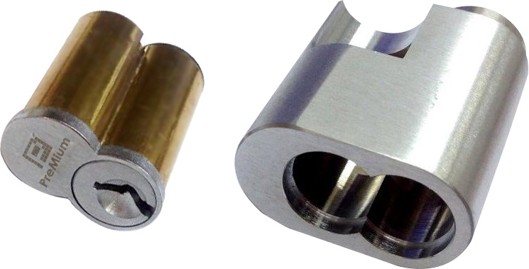 Exterior Scandinavian Oval Cylinder W/ I.C Core - D.W Taiwan